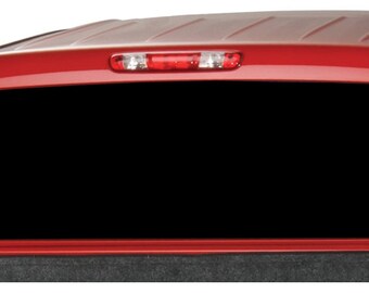 Dark Skull Shadow Glass Rear Window Decal Graphic Truck Perf Vinyl ...