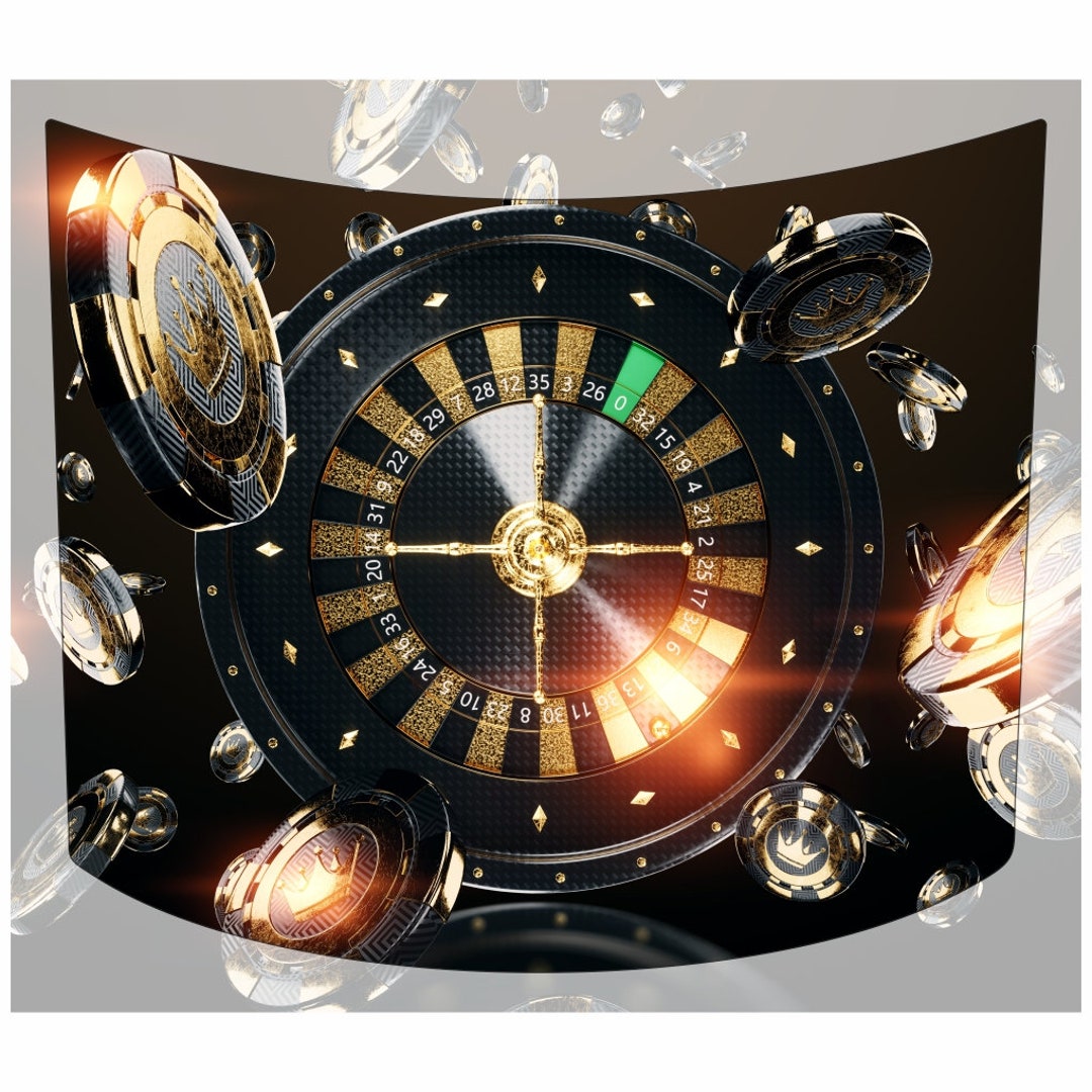 ROULETTE Hood Wrap Vinyl Graphic Hood Blackout Decal Camouflage Casino ...