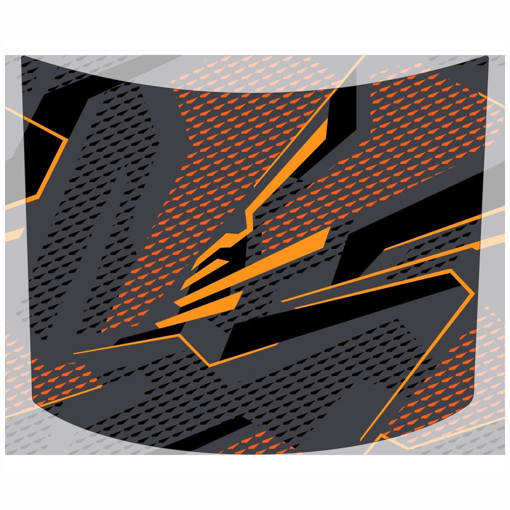 Hood Wrap Vinyl Graphic Hood Blackout Decal H147a - Etsy