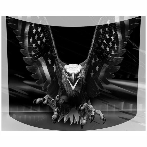 Jeep Hood Eagle Decal - Etsy