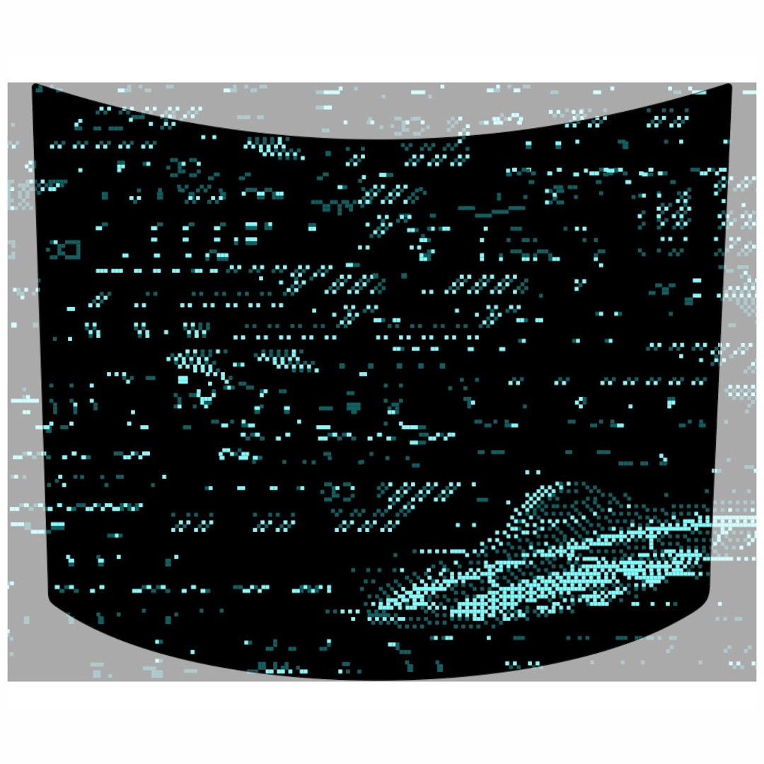 PIXEL Hood Wrap Vinyl Graphic Hood Blackout Decal Camouflage UFO H383 ...