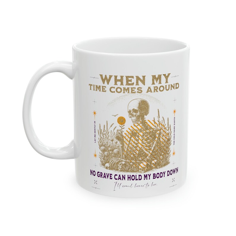 Hozier Work Song Band Mug Lyric No Grave Could Hold My Body Down I'd ...