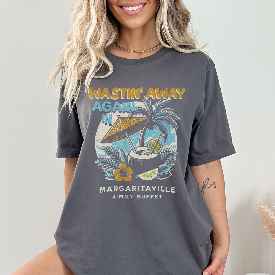Jimmy Buffet, Margaritaville, Oversized T Shirt, Country Concert Shirt ...