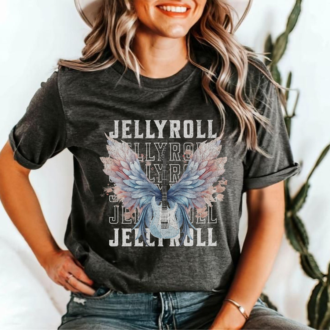 Jelly Roll Shirt, Country Concert T Shirt, Band Tee, Western Graphic ...
