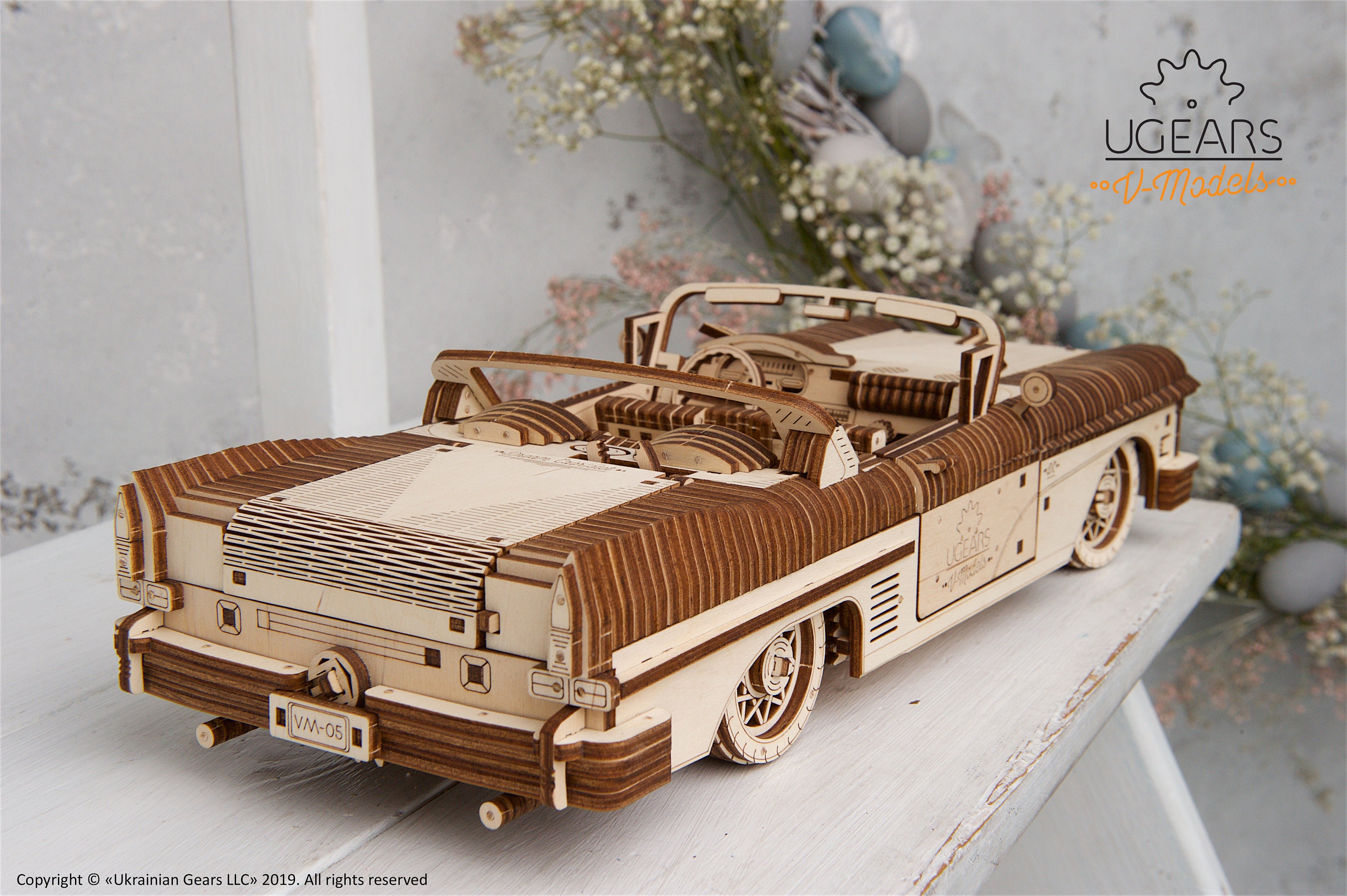 Dream Cabriolet VM-05 Build Your Own Moving Car Model by - Etsy