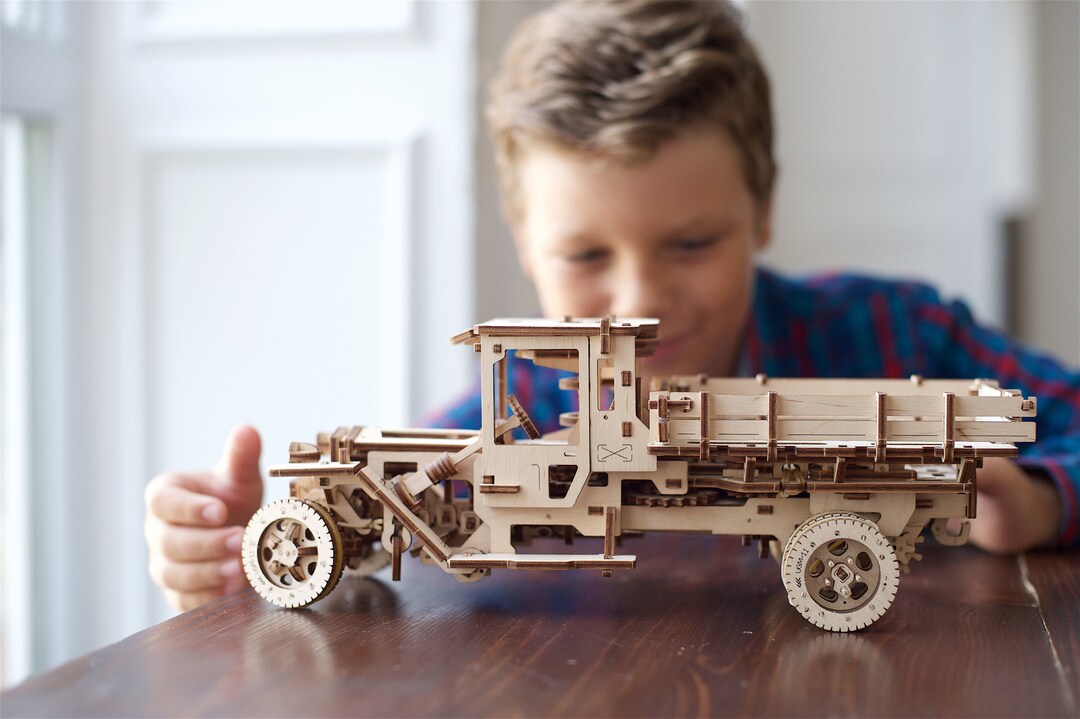 Build Your Retro Truck Moving Model by Ugears. Self-assembly Kit. - Etsy
