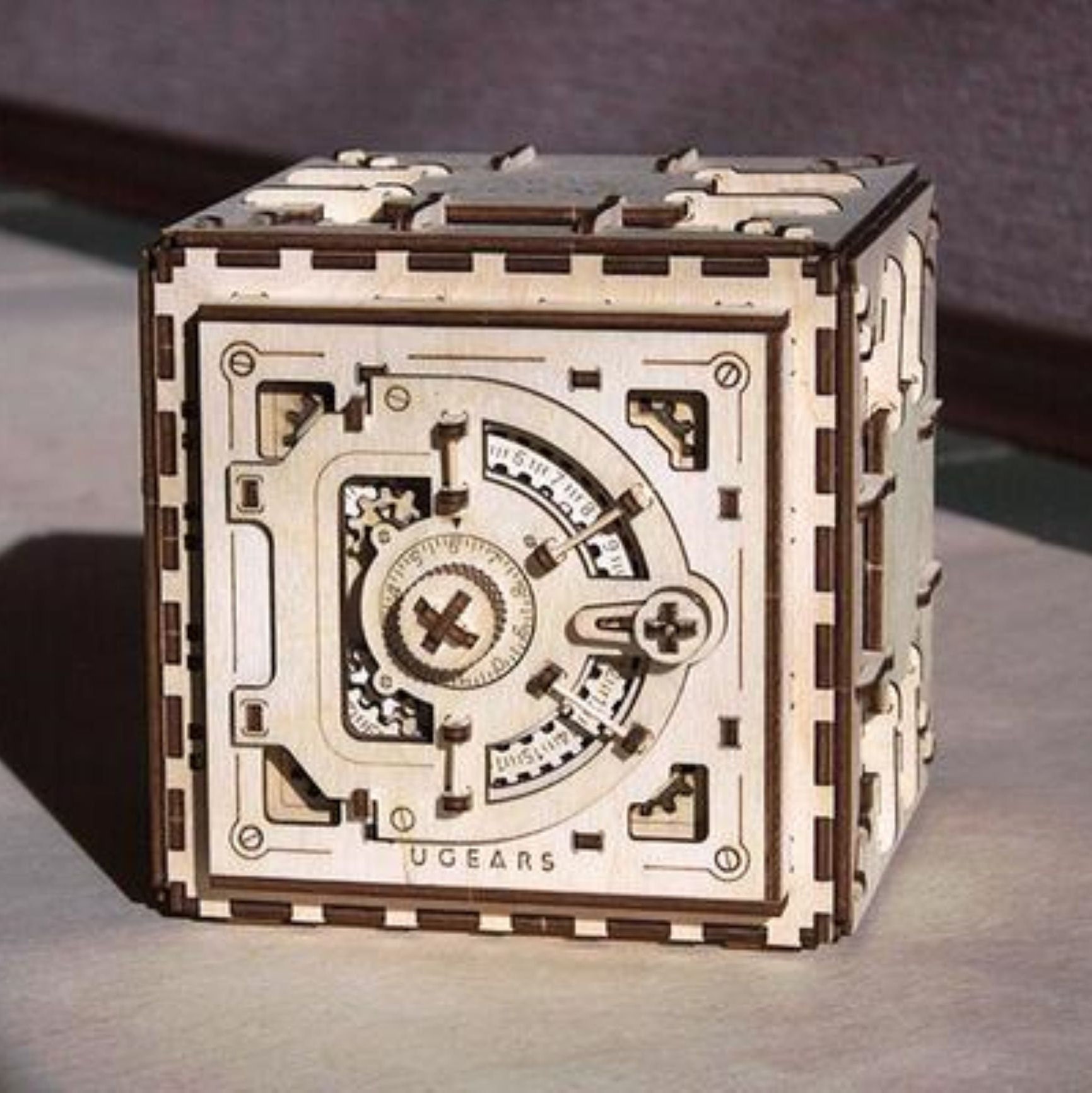 Safe Mechanical Model Build Your Own Working Secret Lock Box | Etsy UK