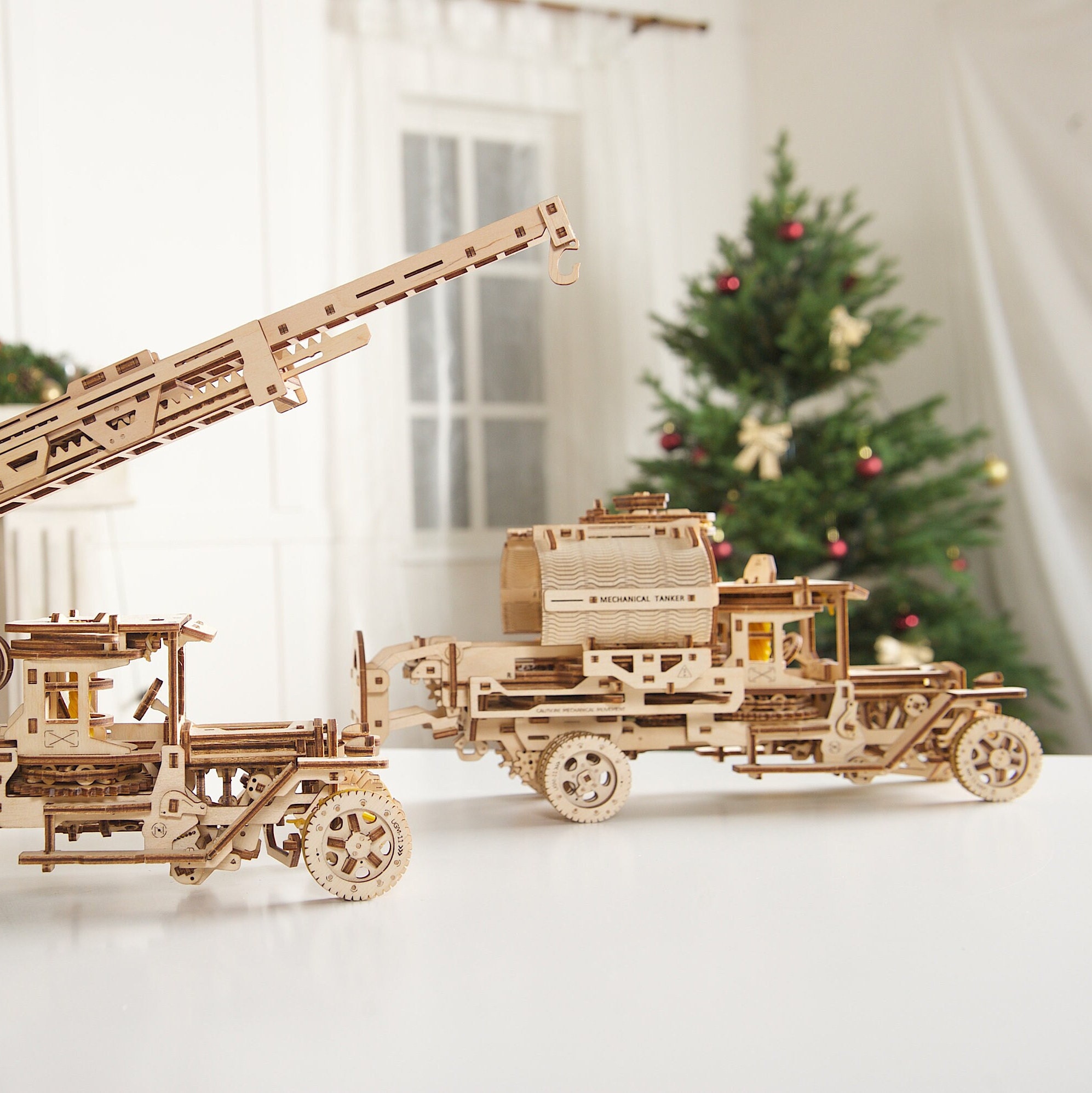 Tanker Truck Build Your Own Moving Model by Ugears. Self | Etsy UK