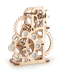 Geneva Drive Build Your Own Working Clock Model by Ugears. Self ...