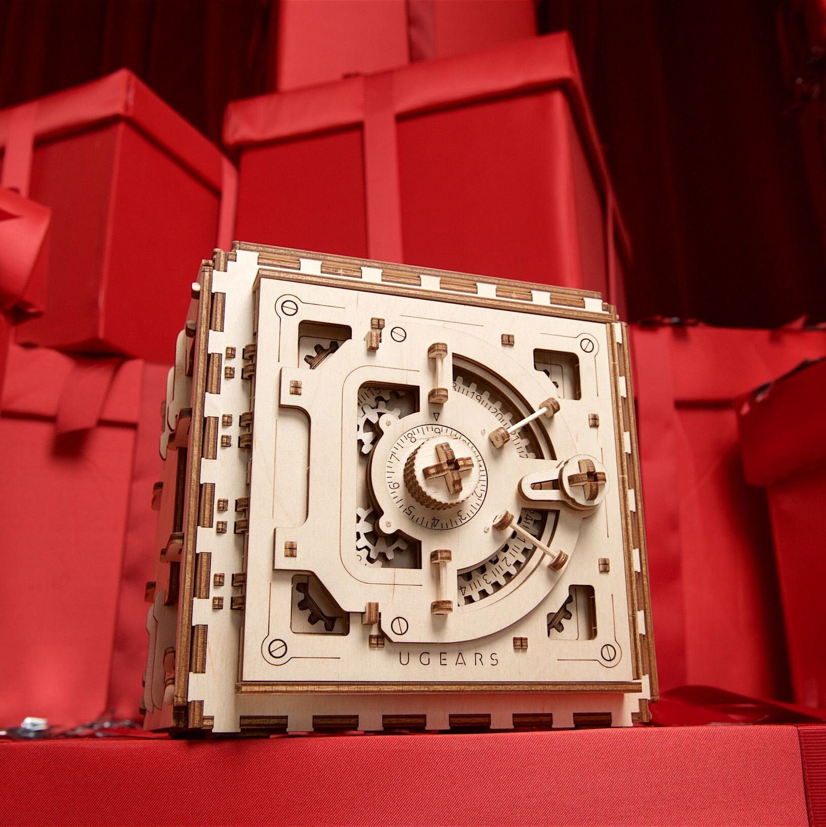 Safe Mechanical Model Build Your Own Working Secret Lock Box | Etsy UK