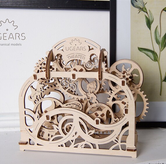 Build Your Own Mechanical Working Model Theater by Ugears. | Etsy