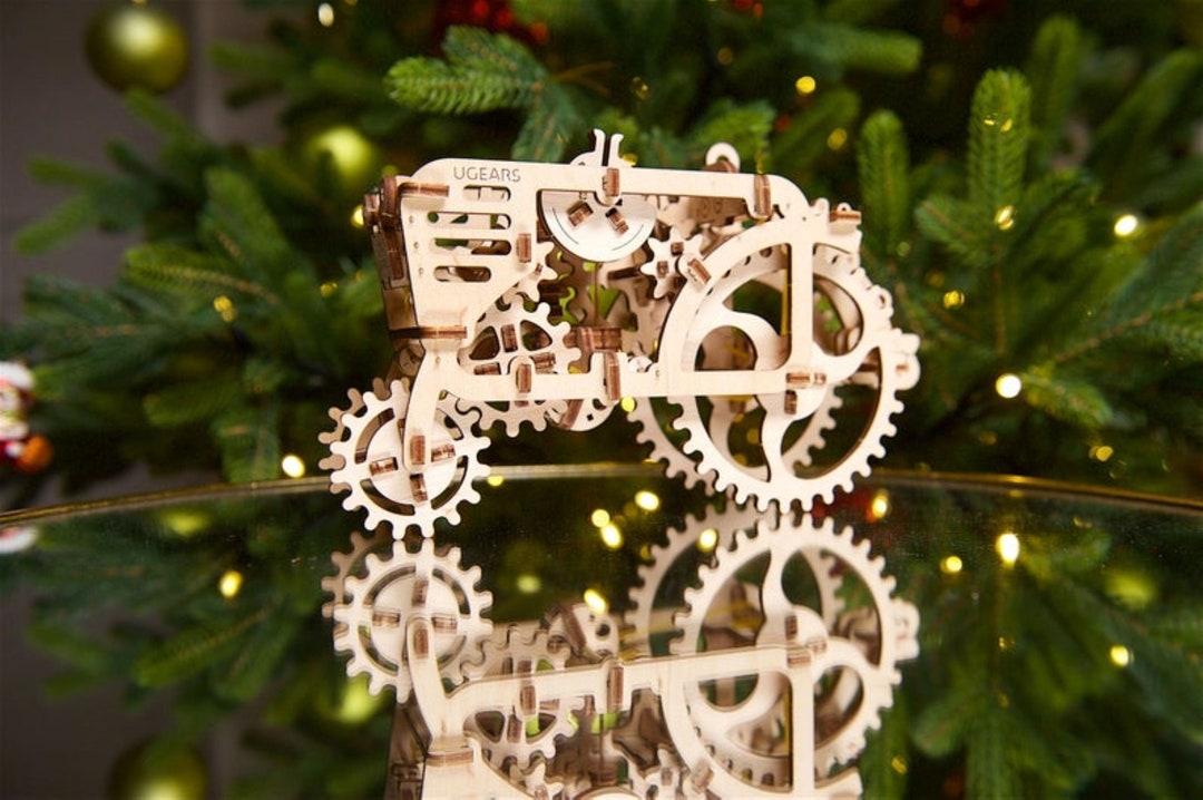 Tractor. Mechanical Model - Build Your Moving Model by Ugears. Self ...