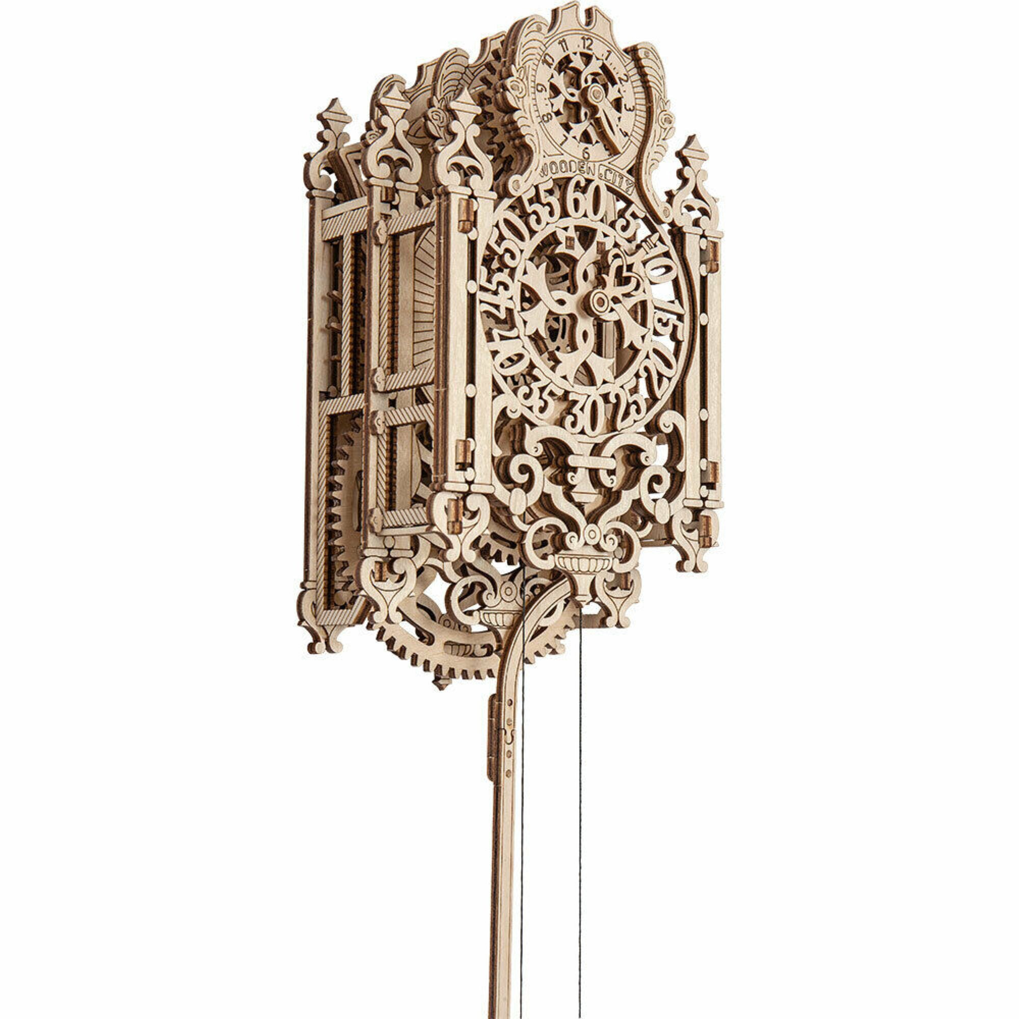 Royal Clock Mechanical Wooden Kit Build Your Own Working - Etsy