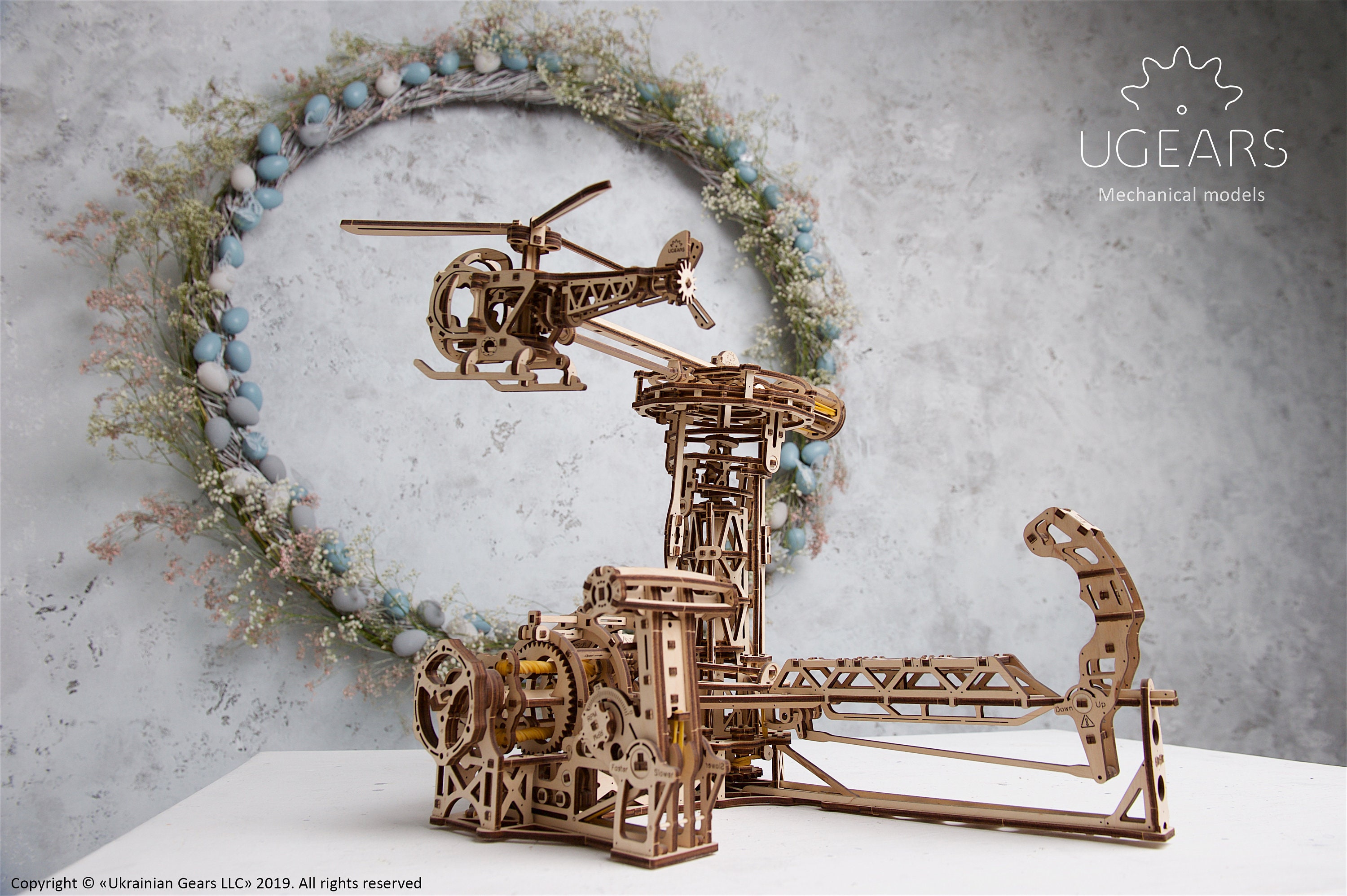 Aviator Wooden Mechanical Model build your own moving model | Etsy