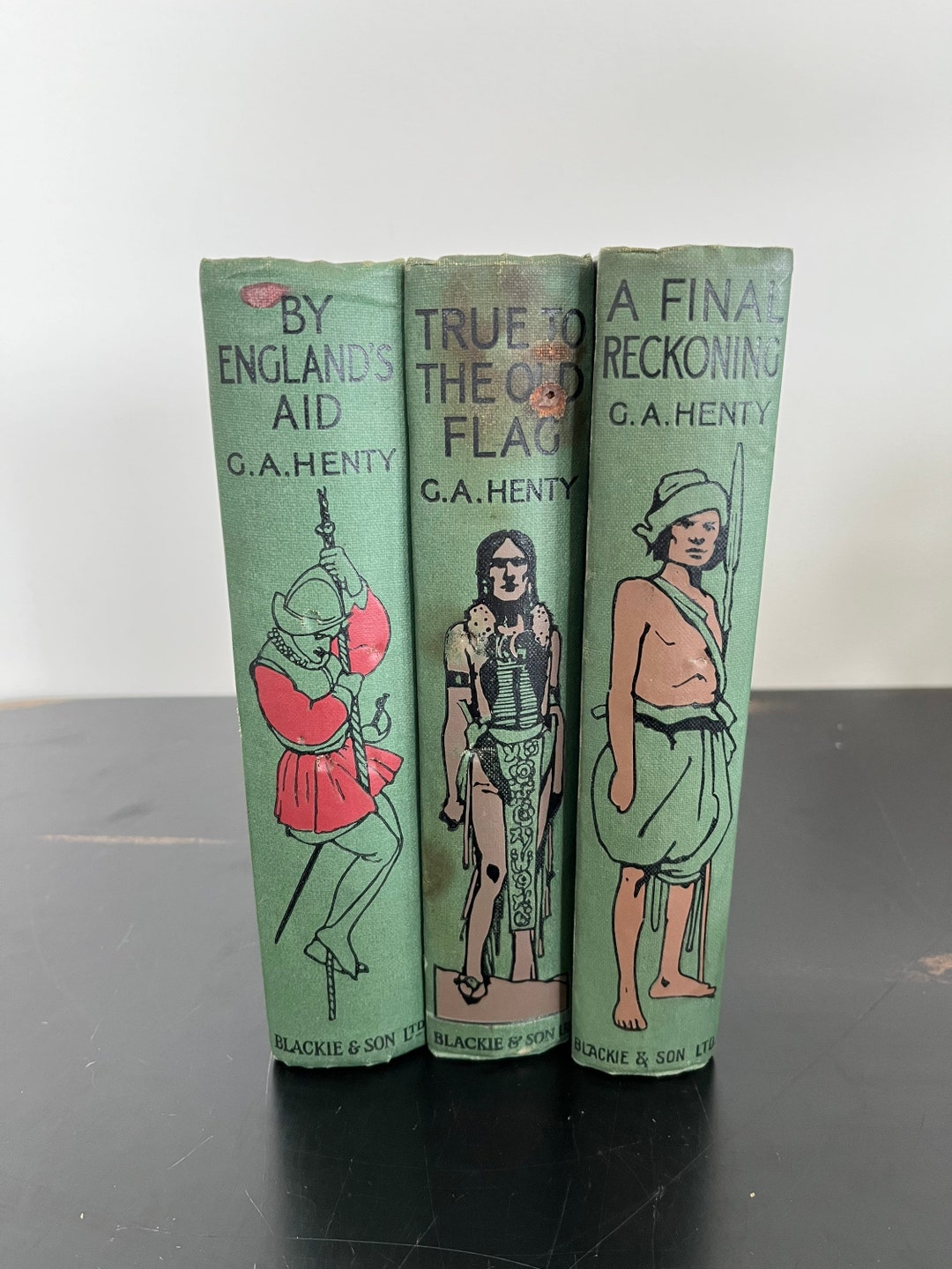 Antique Books, A Final Reckoning, by Englands Aid, True to the Old Flag ...