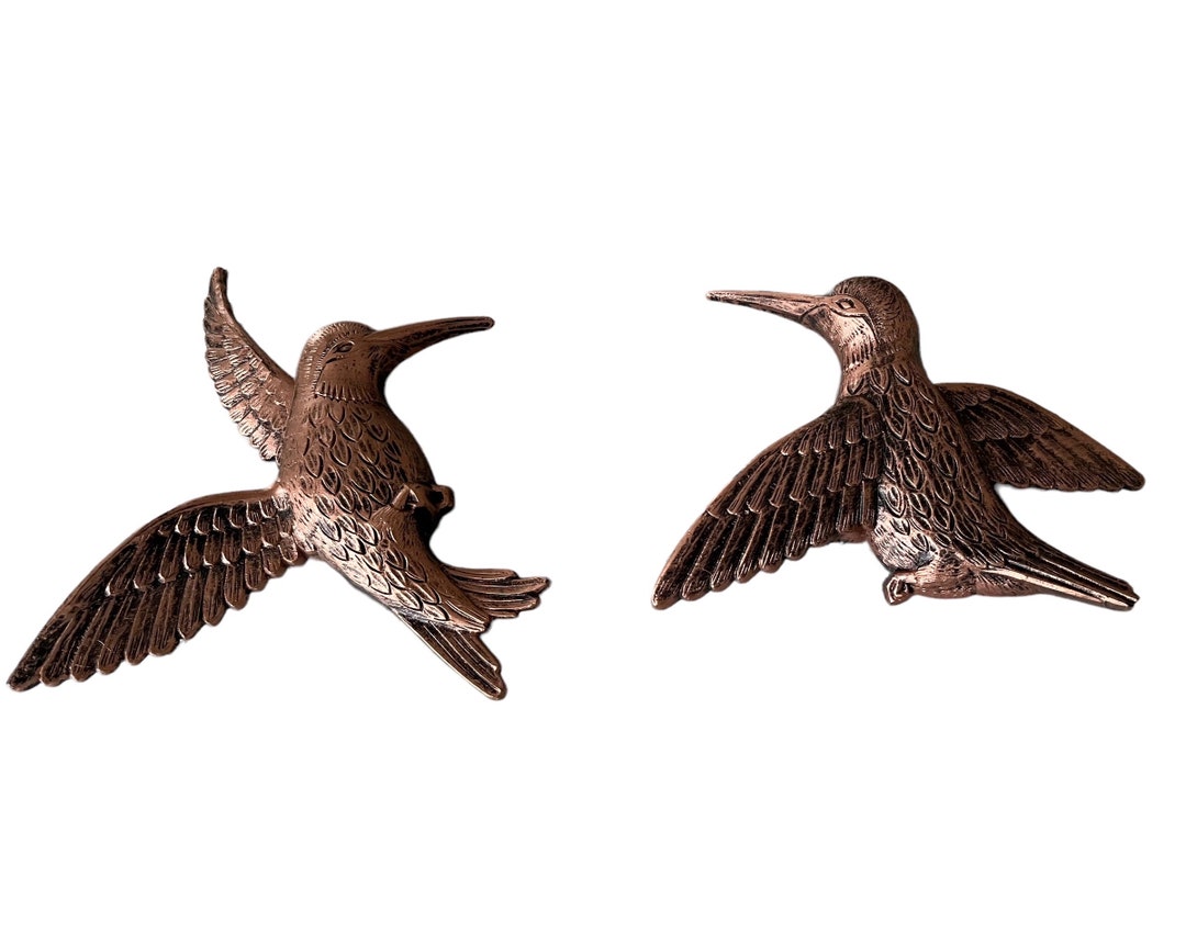 Vintage Bird Art, Set of 2 Vintage Bird Wall Plaques, Dart Industries ...