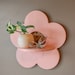 Flower Shelf Daisy Shelf Rattan Caning Shelf Eclectic - Etsy