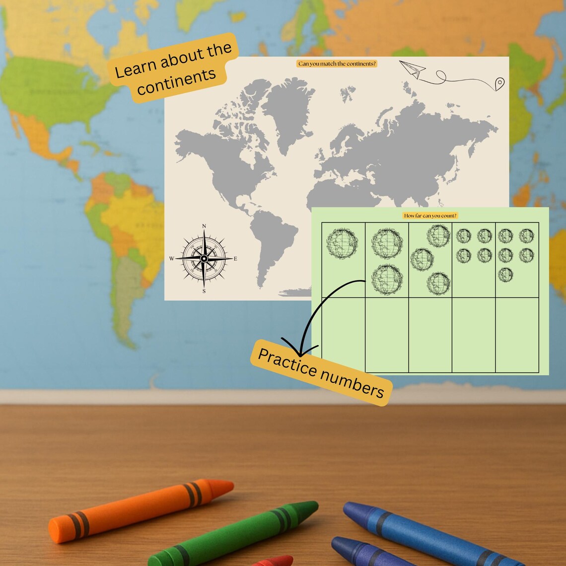 Travel Themed Busy Book - Printable Activity Pages for Toddlers ...