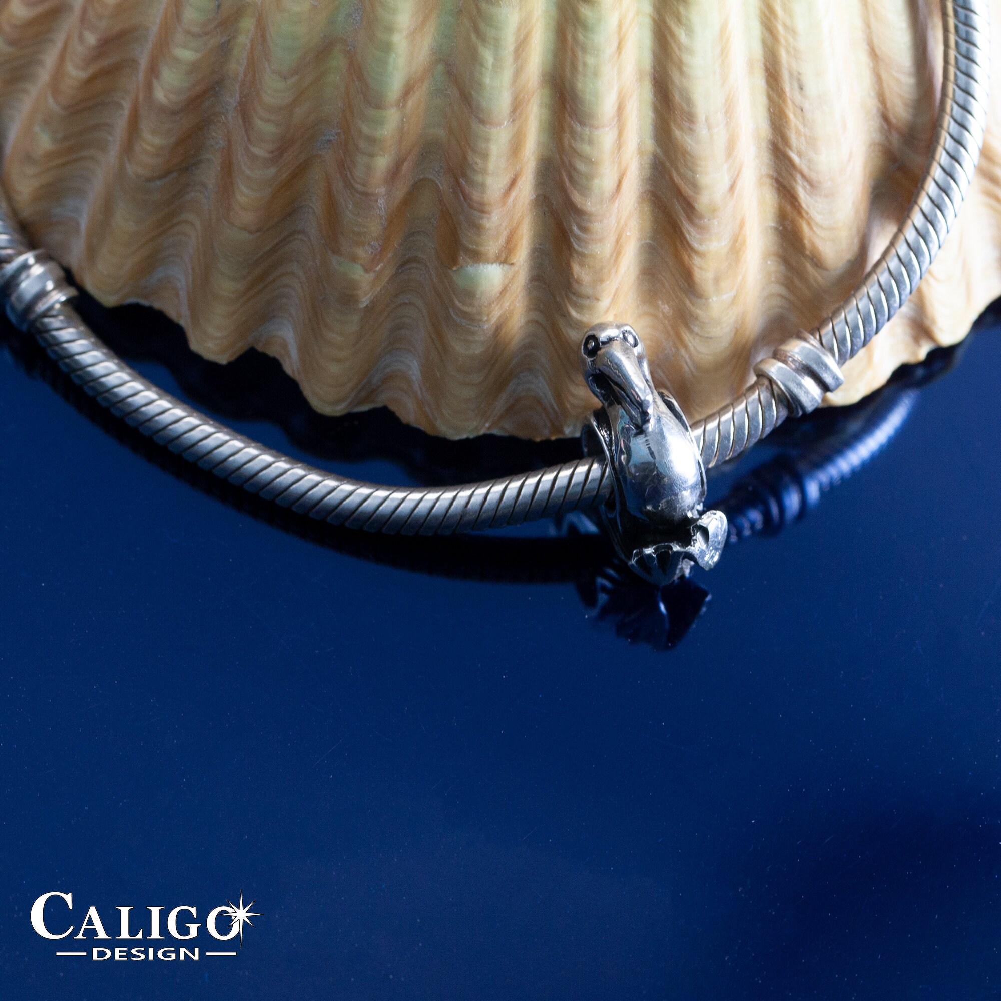 Pelican Charm - Sterling Silver Pelican Bead Charm for Pandora Style ...