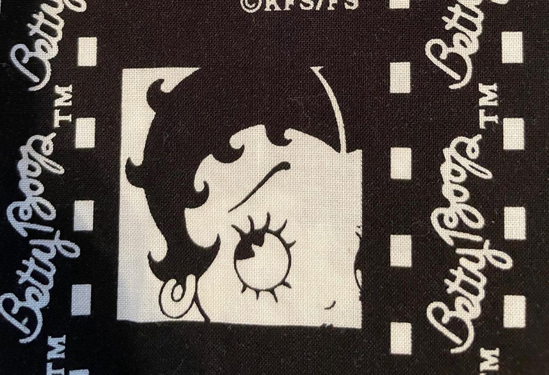 Betty Boop Hearst Corporation TM Fleischer Studios – Sold by the Half Yard - Etsy