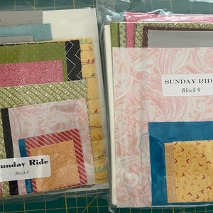 Sunday Ride by Cherry Blossom - Quilt Kit - Etsy