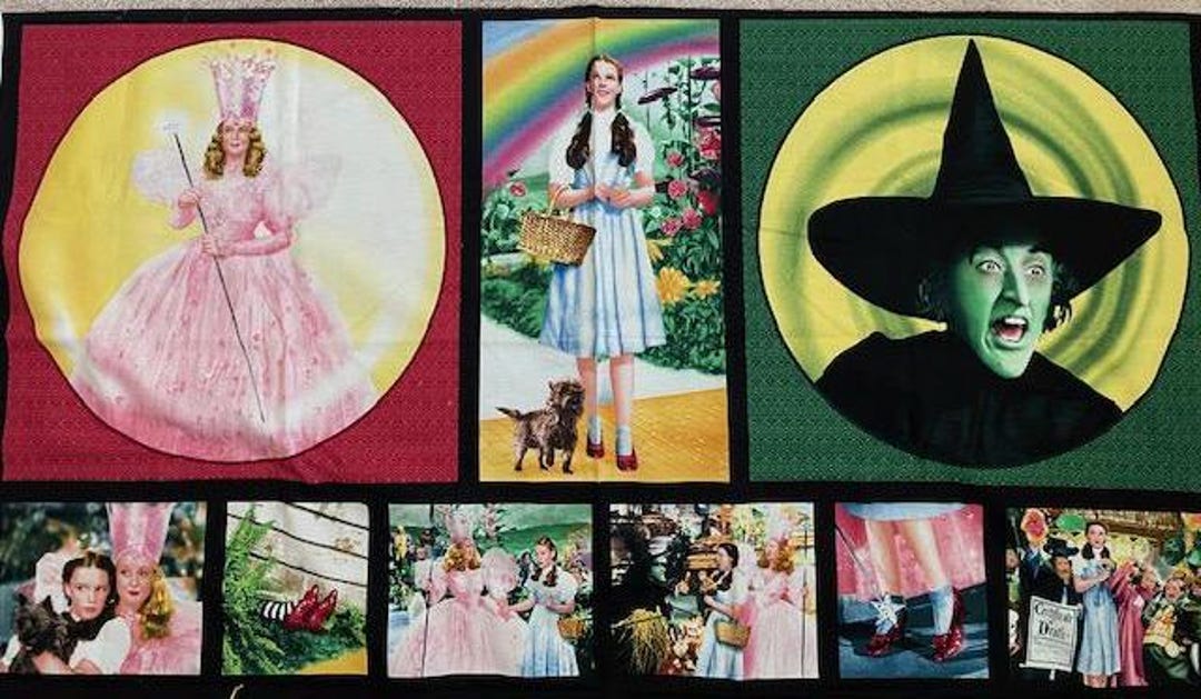 The Wizard of Oz Turner Entertainment - Panel 24"x44" - Scenes From the ...