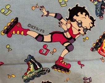 Betty Boop Hearst Corporation TM Fleischer Studios – Sold by the Half Yard - Etsy