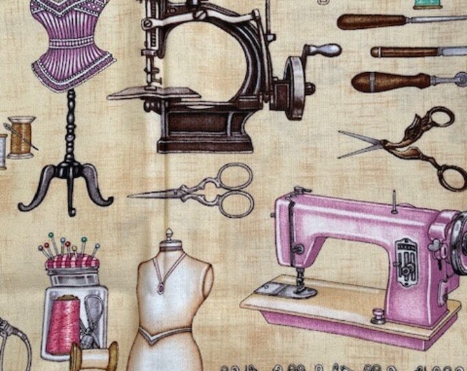 Mrs. Sew & Sew by Dan Morris 2010 RJR Fabrics - Etsy