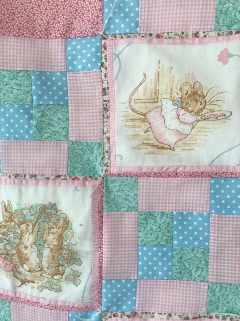 Beatrix Potter Baby Quilt - Etsy