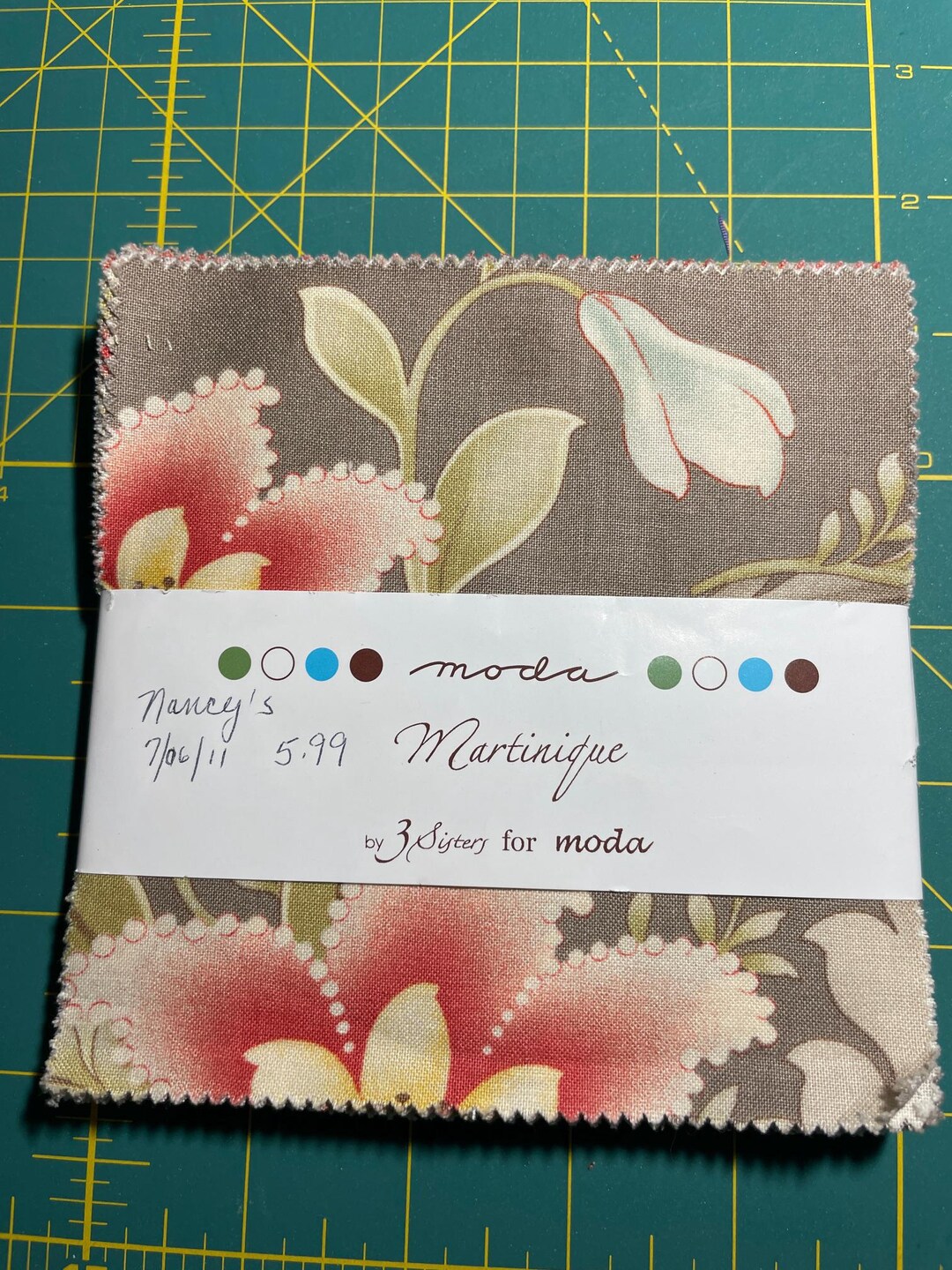 Martinique by 3 Sisters of Moda Charm Pack - Etsy