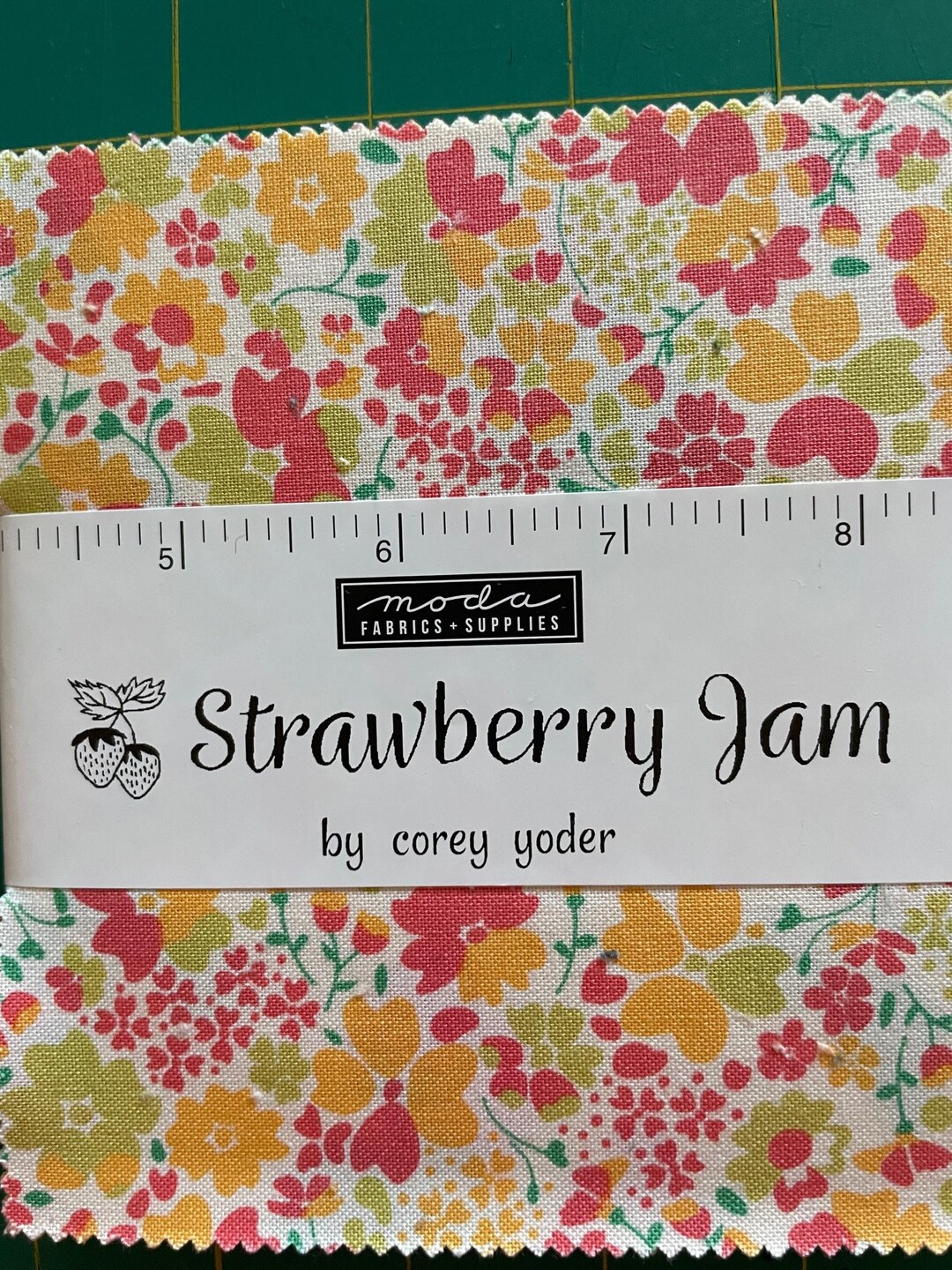Strawberry Jam Charm Pack by Corey Yoder 5”x5” - Etsy