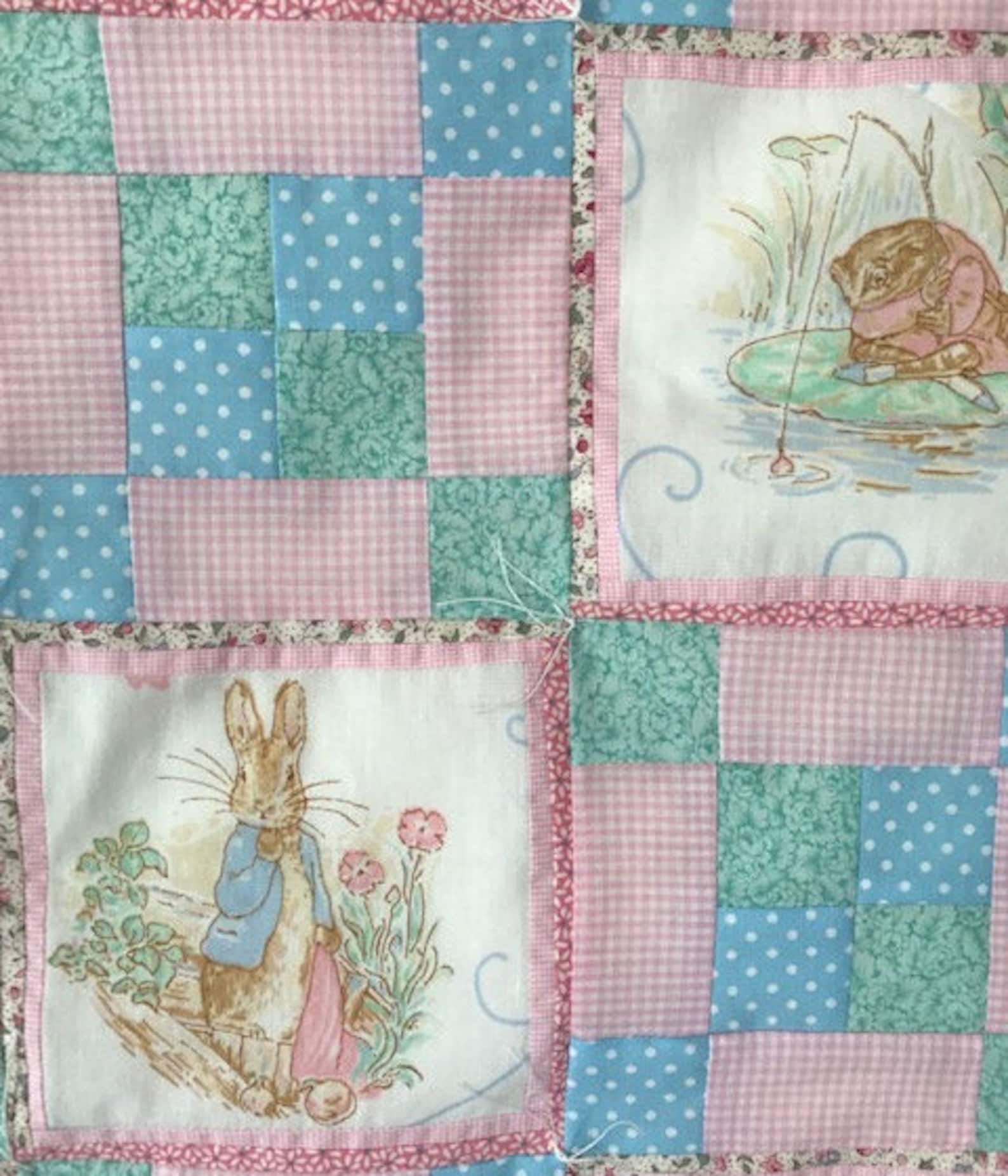 Beatrix Potter Baby Quilt - Etsy