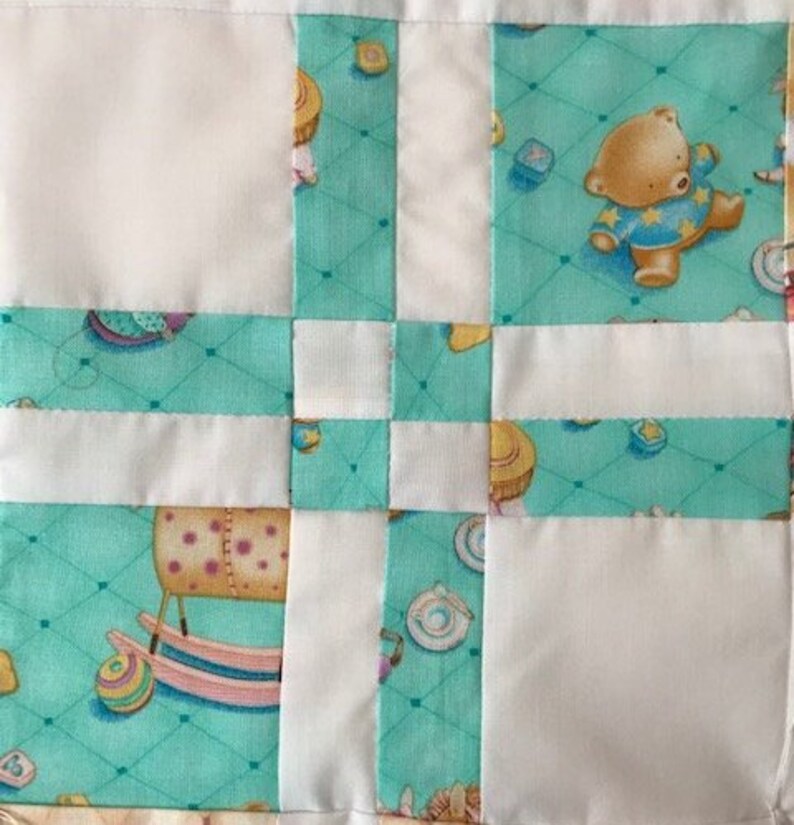 Baby Quilt Disappearing Four Patch Pattern - Etsy