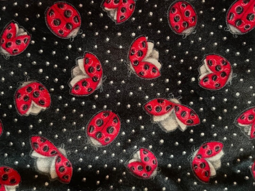 Morning Mist Henry Glass – Lady Bugs, Sold by the Half Yard - Etsy