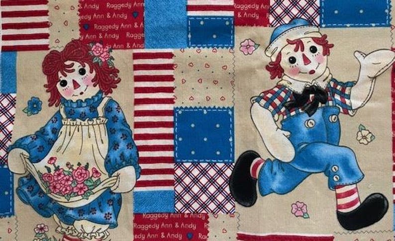 Raggedy Ann Friends Patch Daisy Kingdom - Etsy