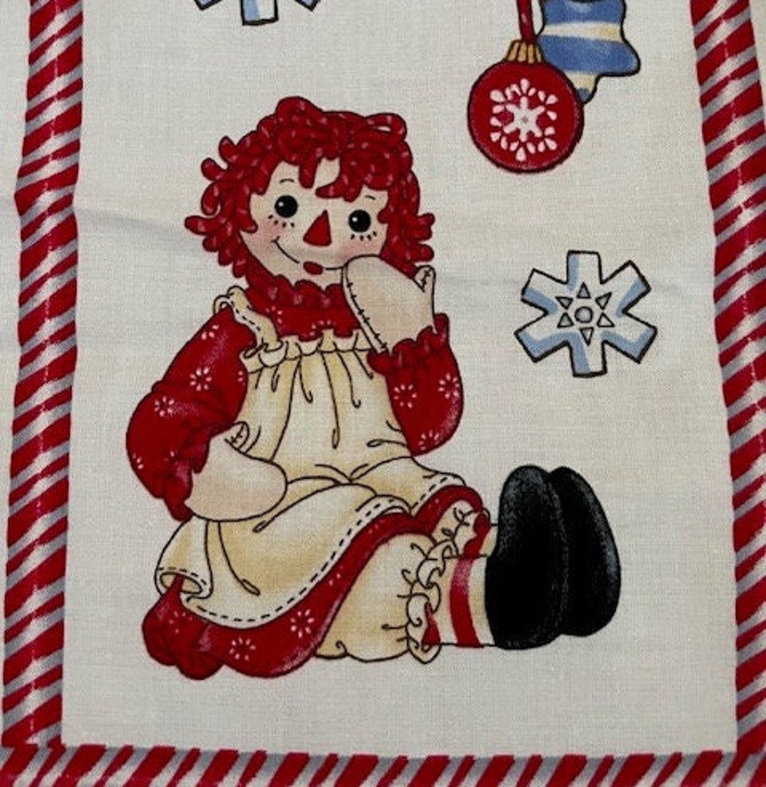 Daisy Kingdom Raggedy Ann & Andy Christmas Garland Springs - Etsy