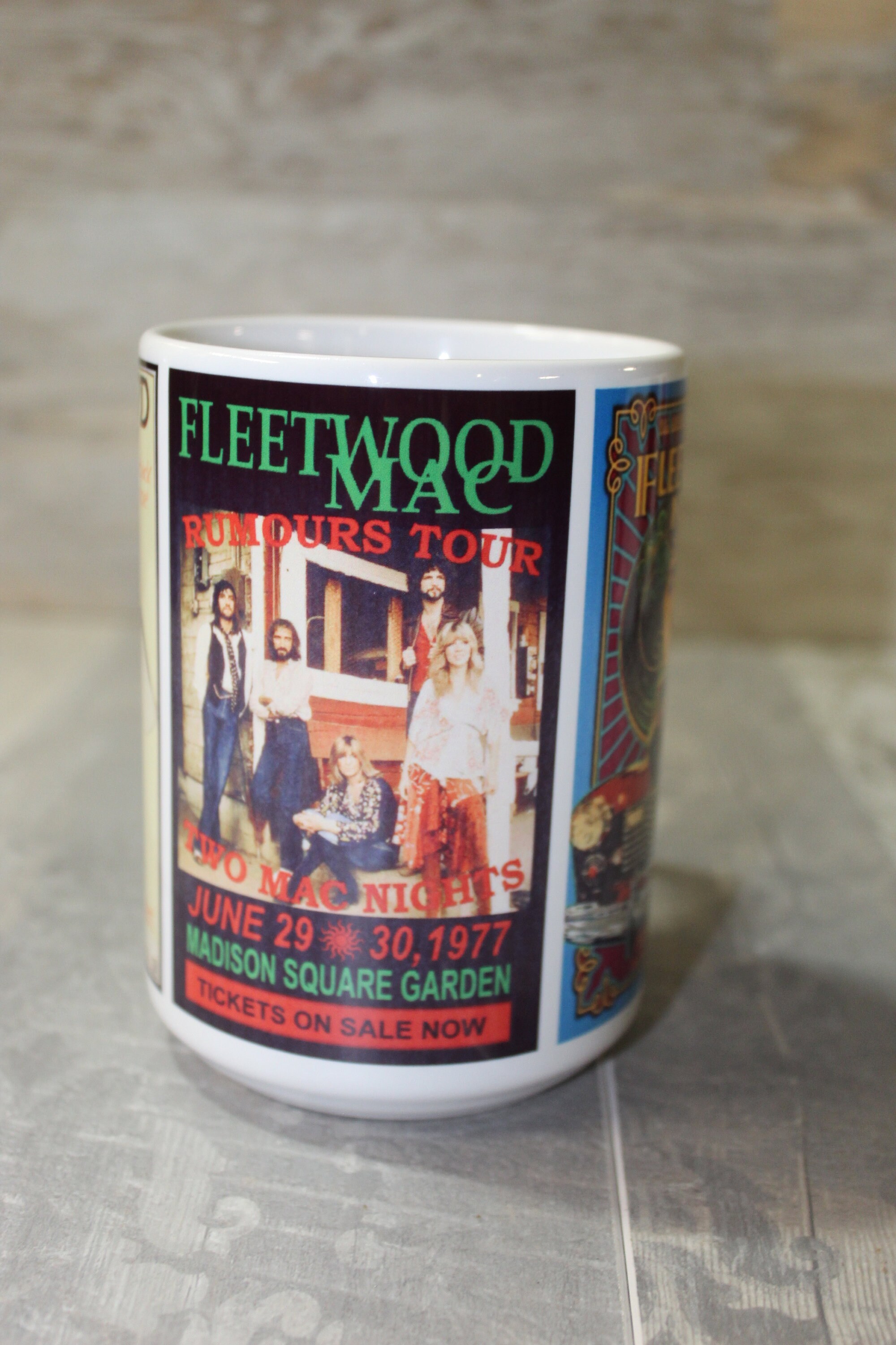 Fleetwood Mac Concert Posters 15oz Ceramic Coffee Mug - Etsy