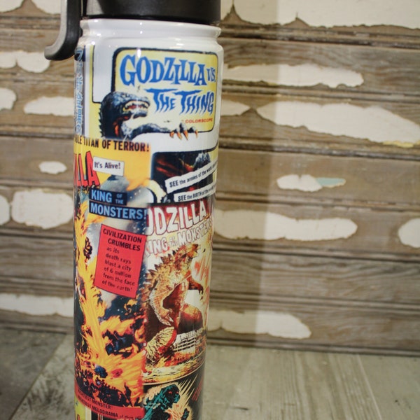 Godzilla Bottle - Etsy