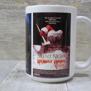 Classic 1980's Cheesy Horror Movie Poster Cup 15oz Ceramic Mug - Etsy
