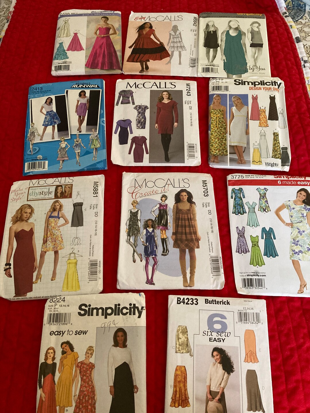 Vintage Sewing Patterns, Misses Patterns Sizes 12-20 (all 11 Unused ...