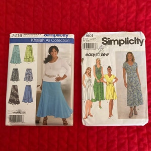 Vintage Sewing Patterns, Misses Sewing Patterns Sizes 8-20 (all 8 ...