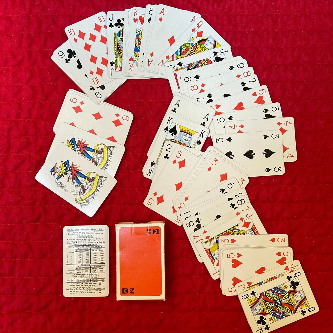 CP Air Cards, Playing Cards, Airline Collectible - Etsy
