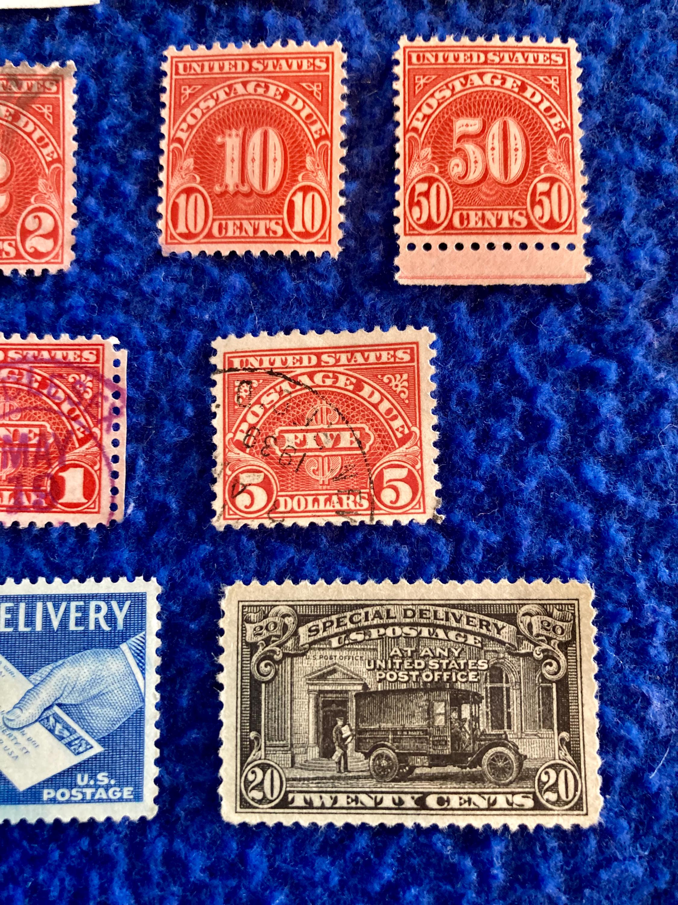Vintage Postage Stamps, Collectible US Postage Stamps, Specialty US ...