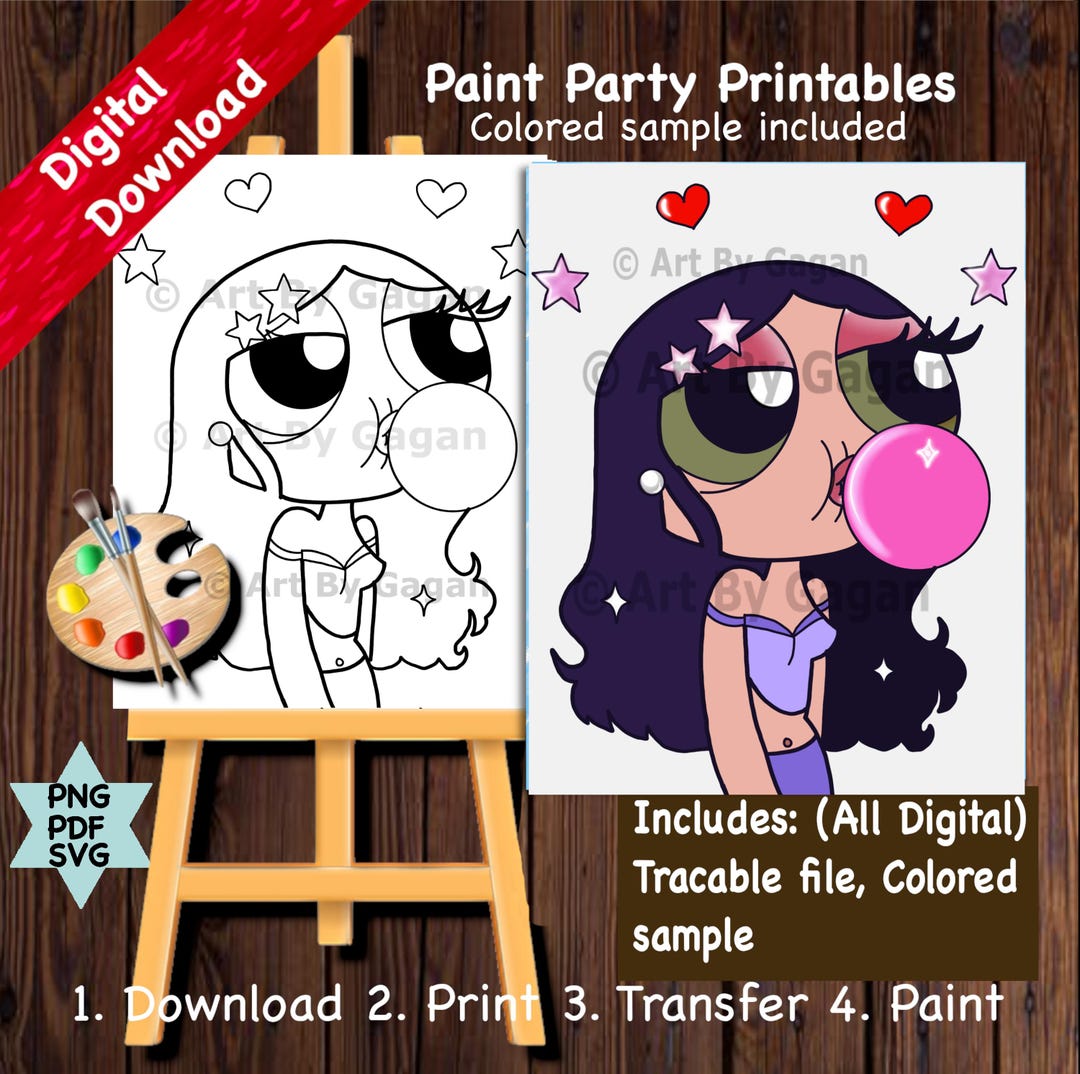 Power Puff Girls/ Digital Download - Etsy