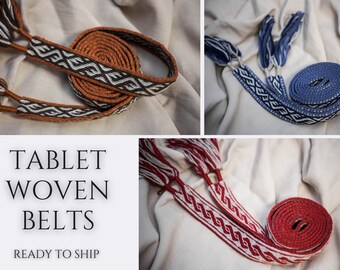 Woven Tablet Belt - Etsy