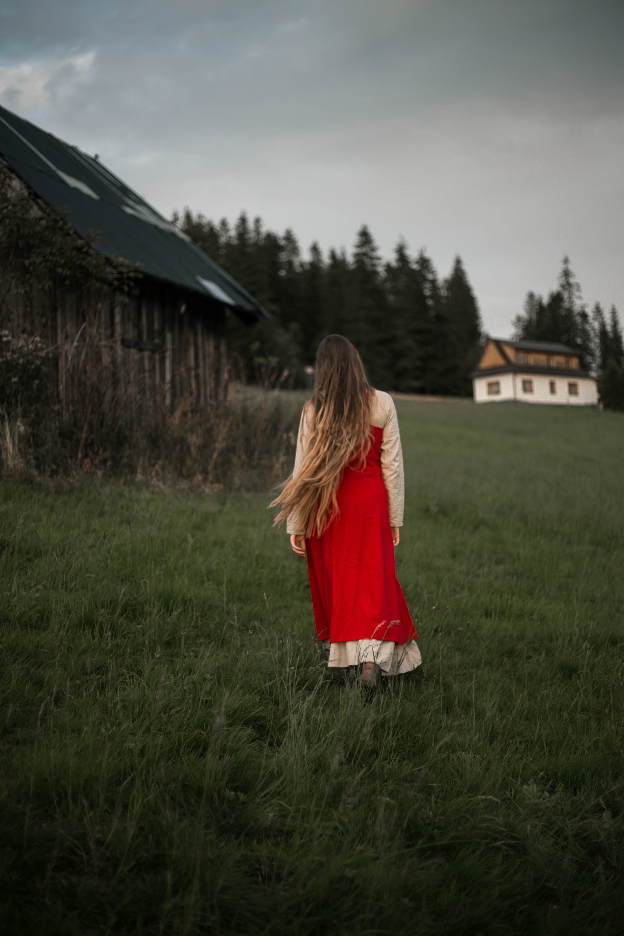 Linen Smokkr Early Medieval Slavic and Viking Linen Apron Dress for ...