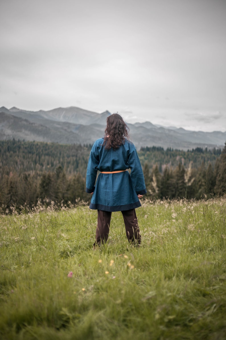 Early Medieval Viking Slavic Linen Tunic Medieval - Etsy