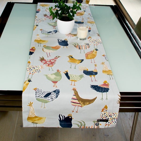 Chicken Table Runner Pattern - Etsy