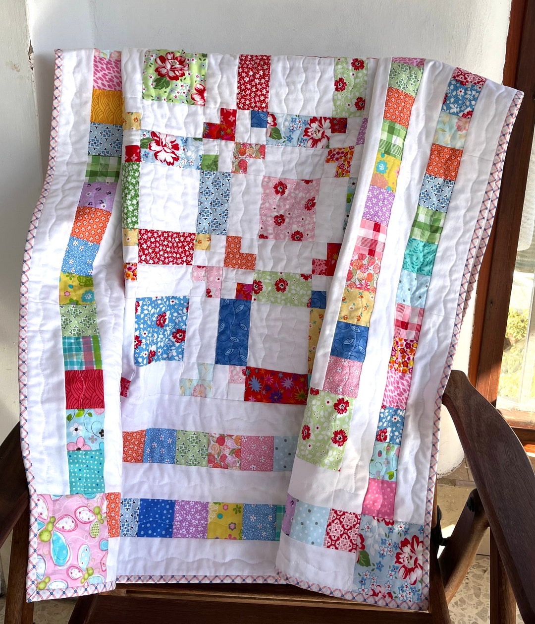 Pdf. 3 Sizes Quilt Pattern..car Seat/stroller Quilt..baby Quilt..kids ...