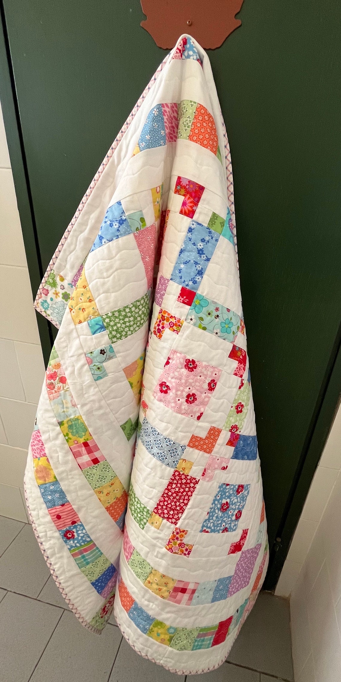 Pdf. 3 Sizes Quilt Pattern..car Seat/stroller Quilt..baby Quilt..kids ...